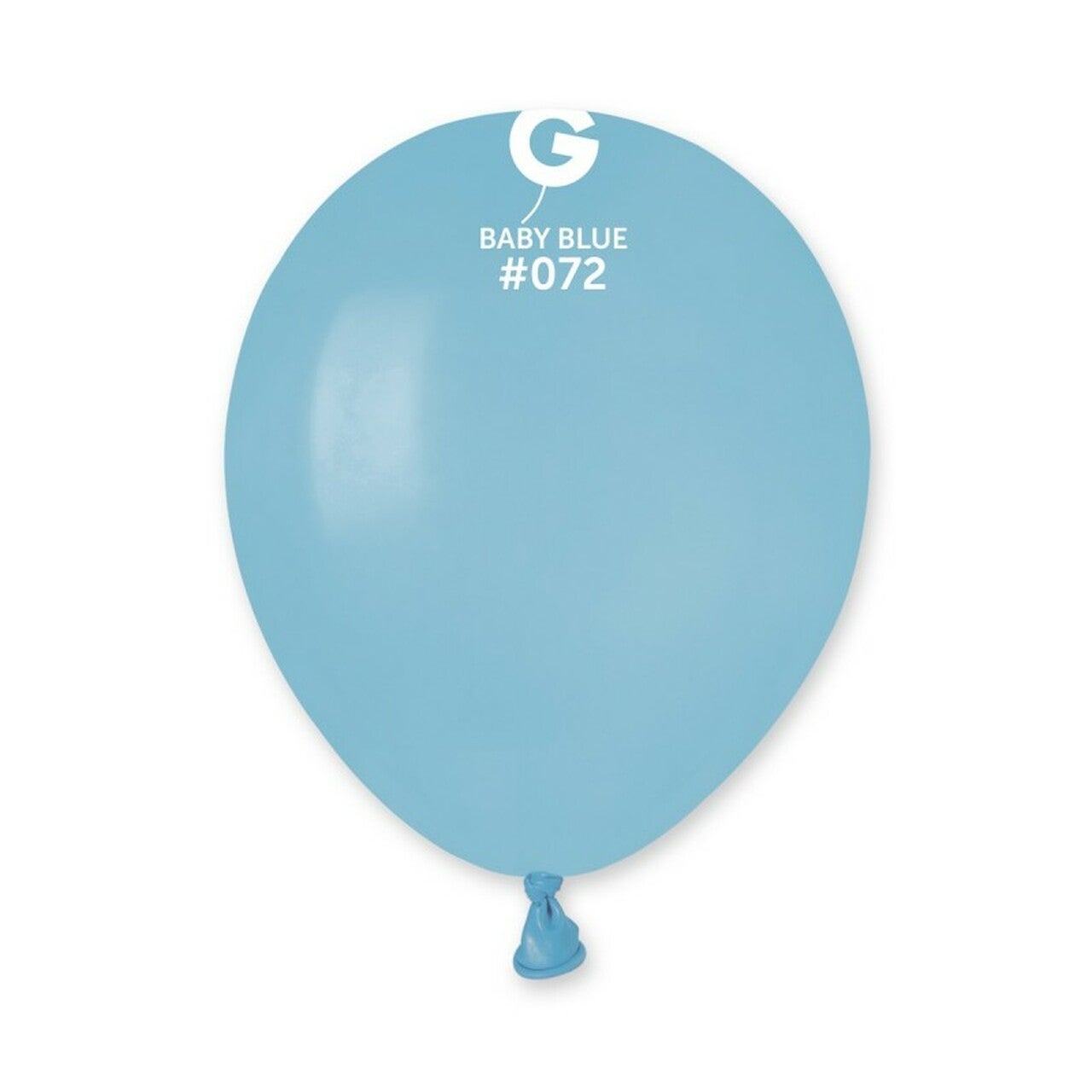 5" BABY BLUE #072 | Majestic Party Rentals Balloon Store