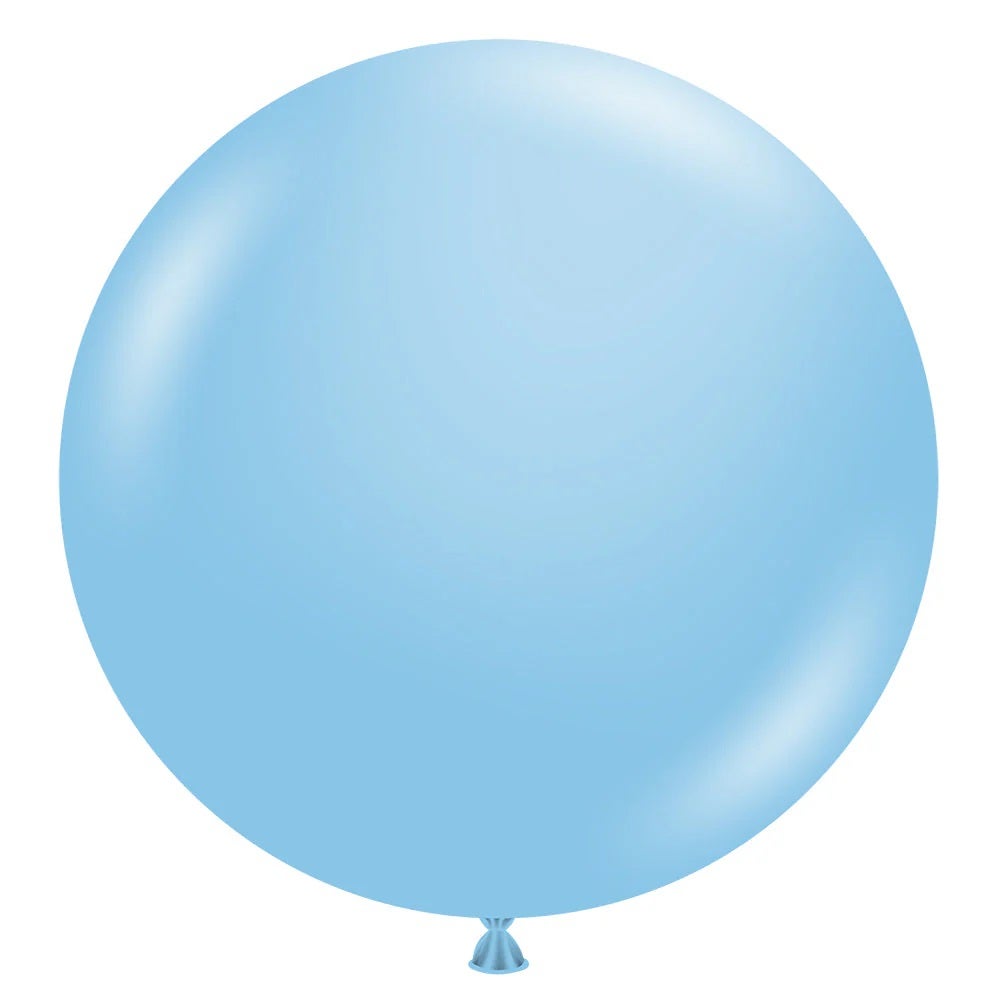 17'' TUFTEX BABY BLUE | Majestic Party Rentals Balloon Store