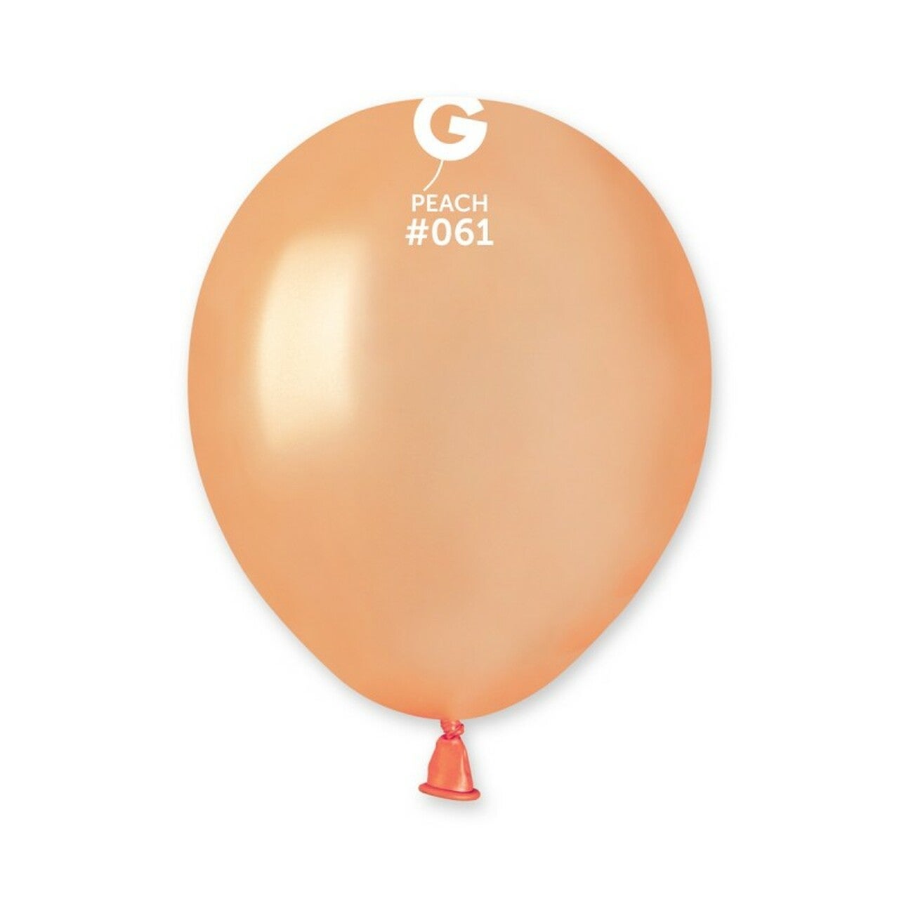 5" METALLIC PEACH #061 | Majestic Party Rentals Balloon Store